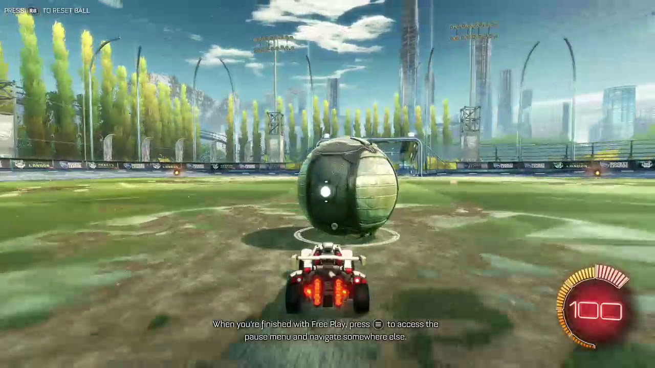 Rocket League learning the basics and failing - YouTube