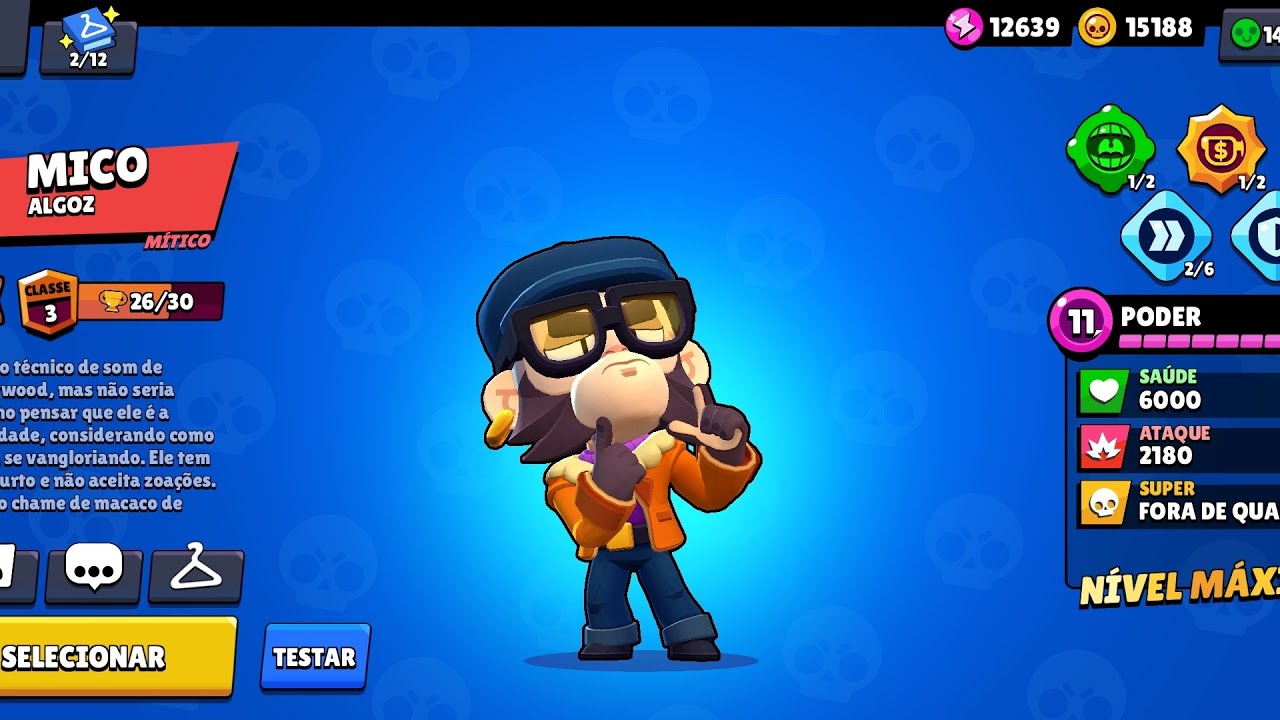 Resgatando o Novo Brawler Mico - YouTube