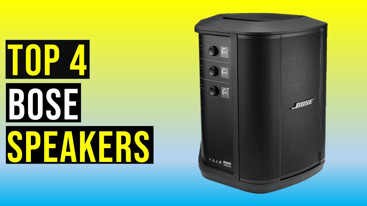 Top 4 Best Bose Speakers in 2024 - The Best Bose Speakers Reviews - YouTube