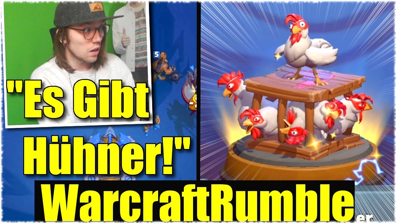 ICH SPIELE ZUM ERSTEN MAL WARCRAFT RUMBLE! [Deutsch/German] - YouTube
