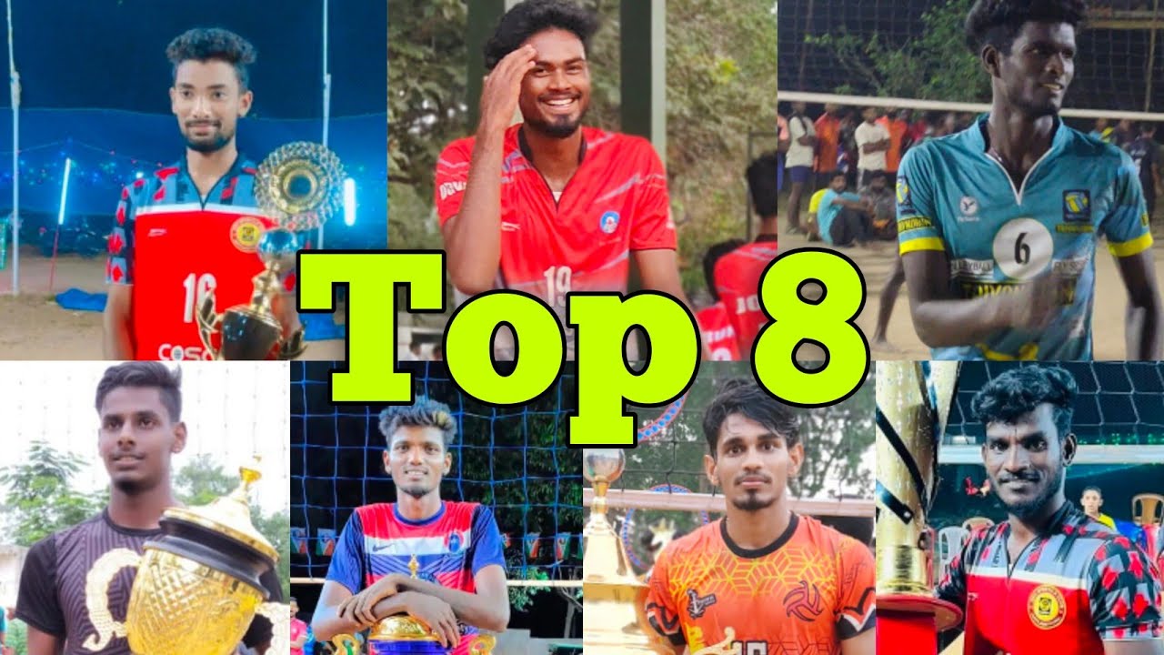 Top 8 warm shots 😱 | who's Best warm shot ? #volleyball - YouTube