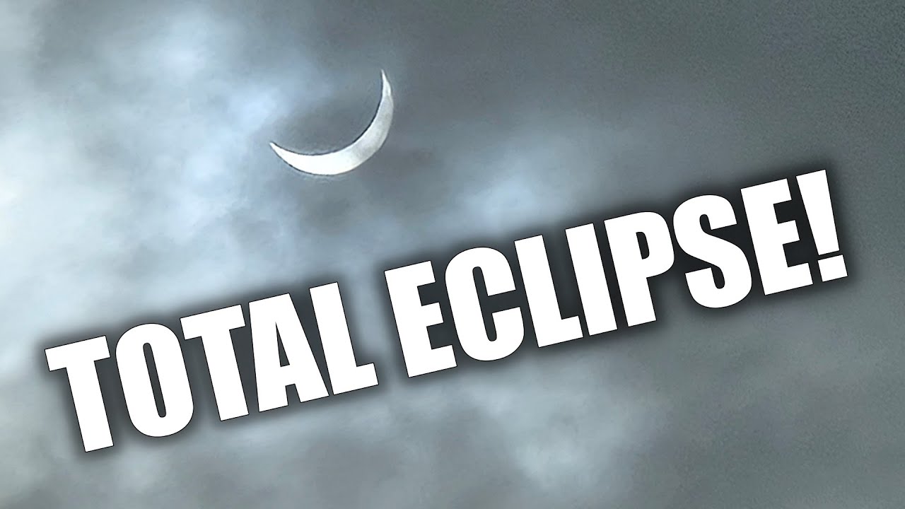 WOW! TOTAL ECLIPSE in Buffalo, NY! See what happened! #eclipse #buffalo #science - YouTube