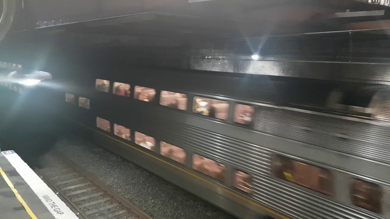 NSW TrainLink Intercity V Set Train in Unusual Place at Sydney Trains ...