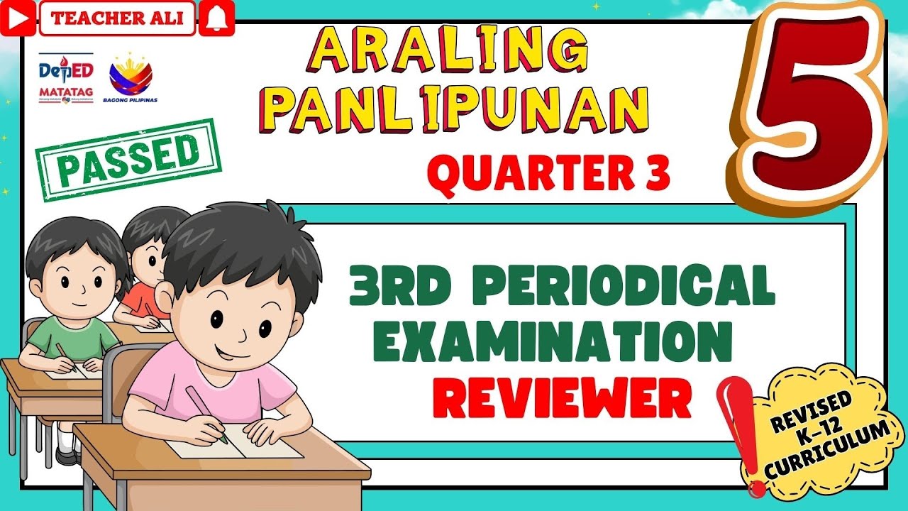 GRADE 5 AP 5 THIRD PERIODICAL TEST REVIEWER - QUARTER 3 REVISED K-12 # ...