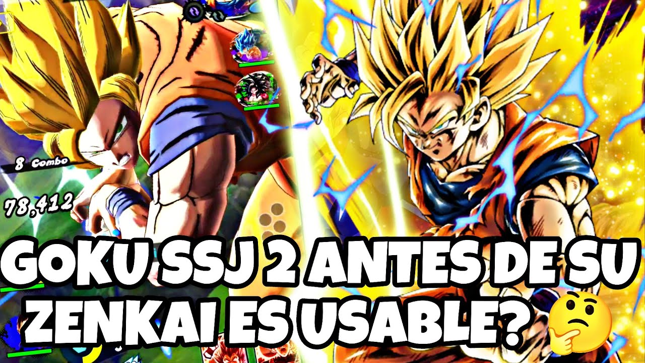 GOKU SUPER SAIYAN 2 AMARILLO ANTES DE SU ZENKAI¿ES USABLE? 🤔 DRAGON ...