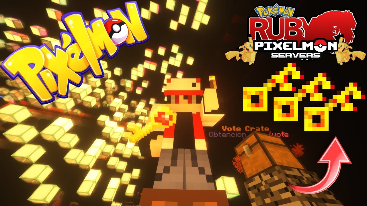 🔴 PIXELMON 1.12.2 RUBY CHAOS Abrimos cofres con las LLAVES DEL SERVIDOR 😱 #04 - YouTube