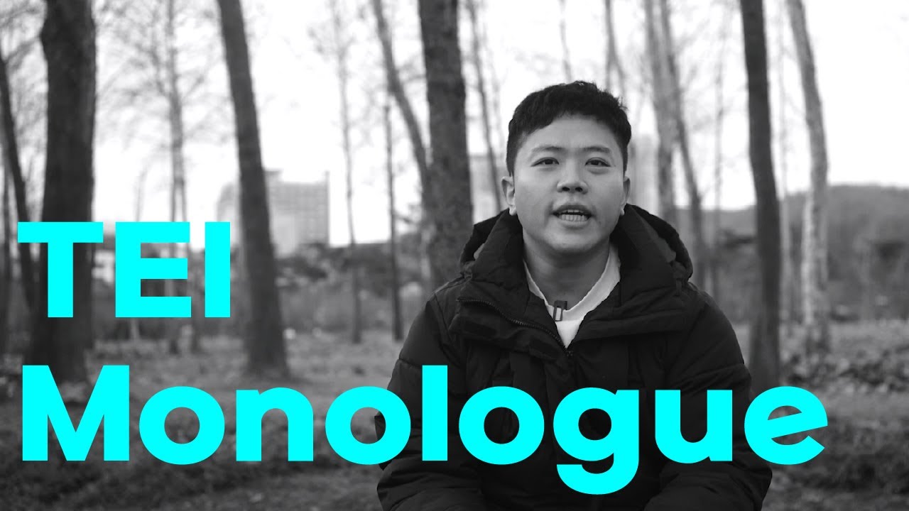 Monologue 원곡이 버즈일 줄이야 / TEI - Monologue / 네온 타이포그래피 - YouTube