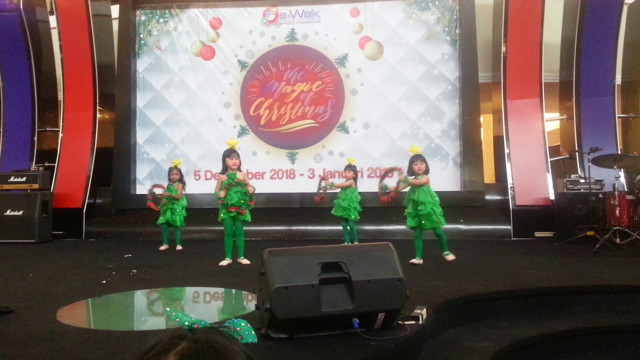 Rocking around a christmas tree dance - kids dance - christmas dance ...