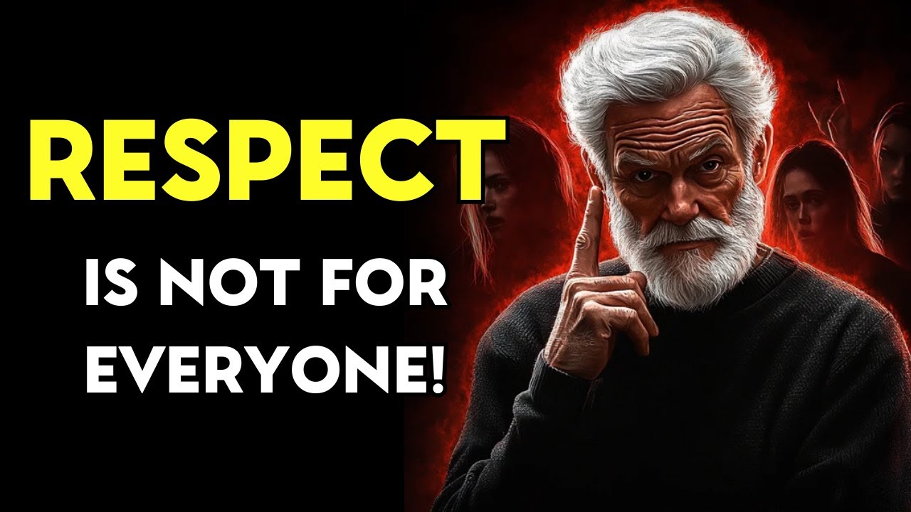 DO NOT RESPECT THOSE WHO TO THESE 7 THINGS | STOICISM - YouTube