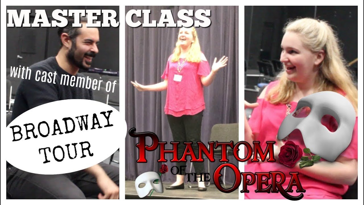 MASTER CLASS WITH CAST MEMBER OF BROADWAY TOUR | Adam Bashian ...