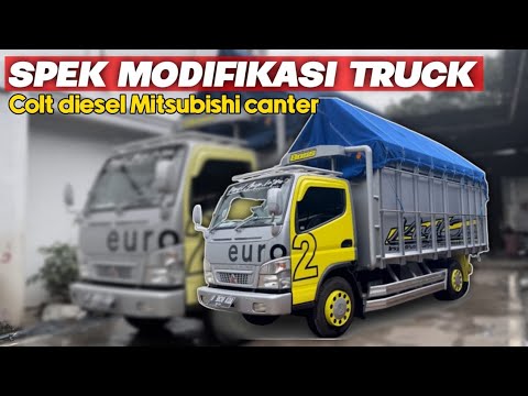 SPEK MODIFIKASI TRUCK COLT DIESEL MITSUBISHI CANTER‼️🔥 - YouTube