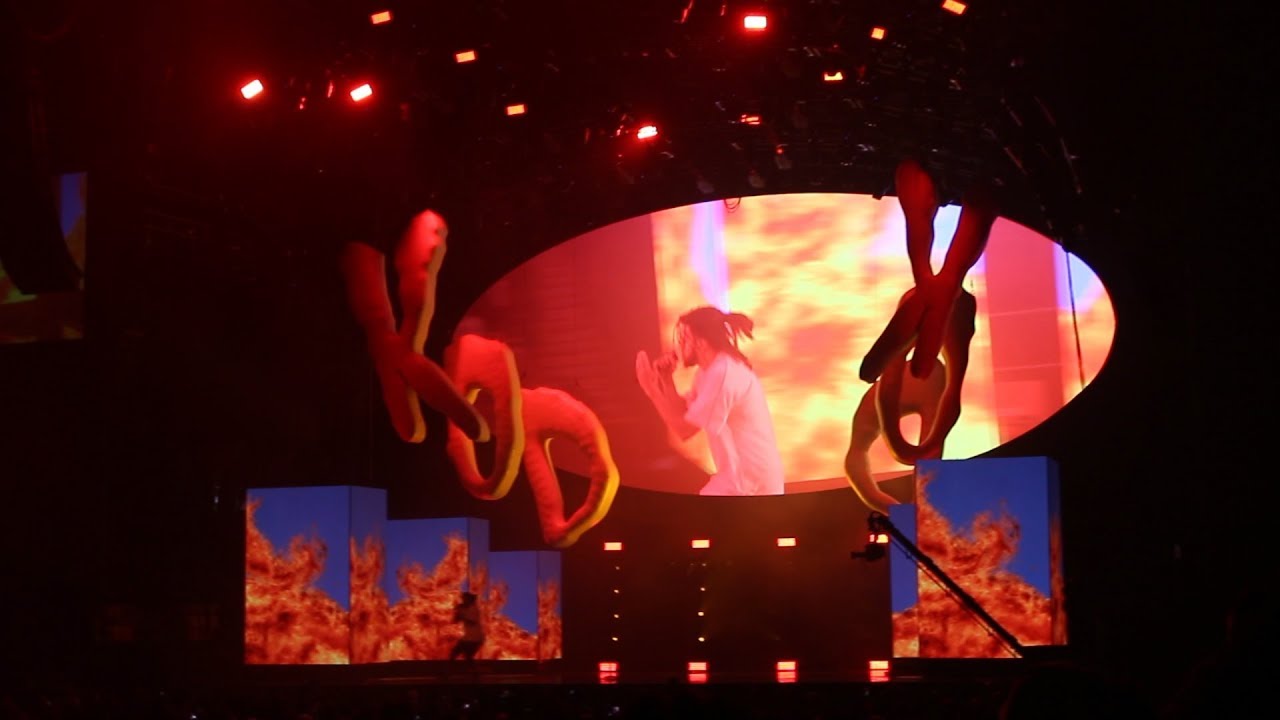 J. COLE Performing FIRE SQUAD Live Will Give You Chills - YouTube