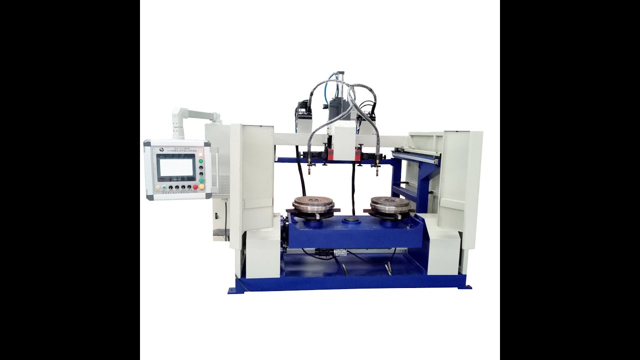 Excavator Track idler welding machine 3 axis automatic mig welding ...