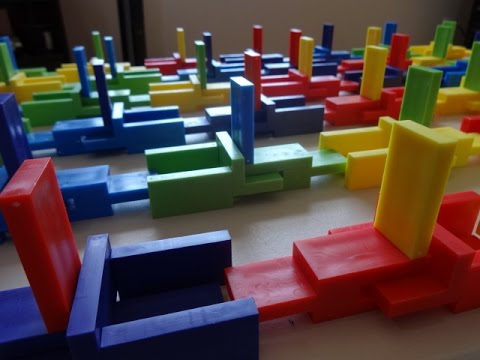 These Dominoes can do Acrobatics! | Somersaulting Domino Trick Tutorial ...