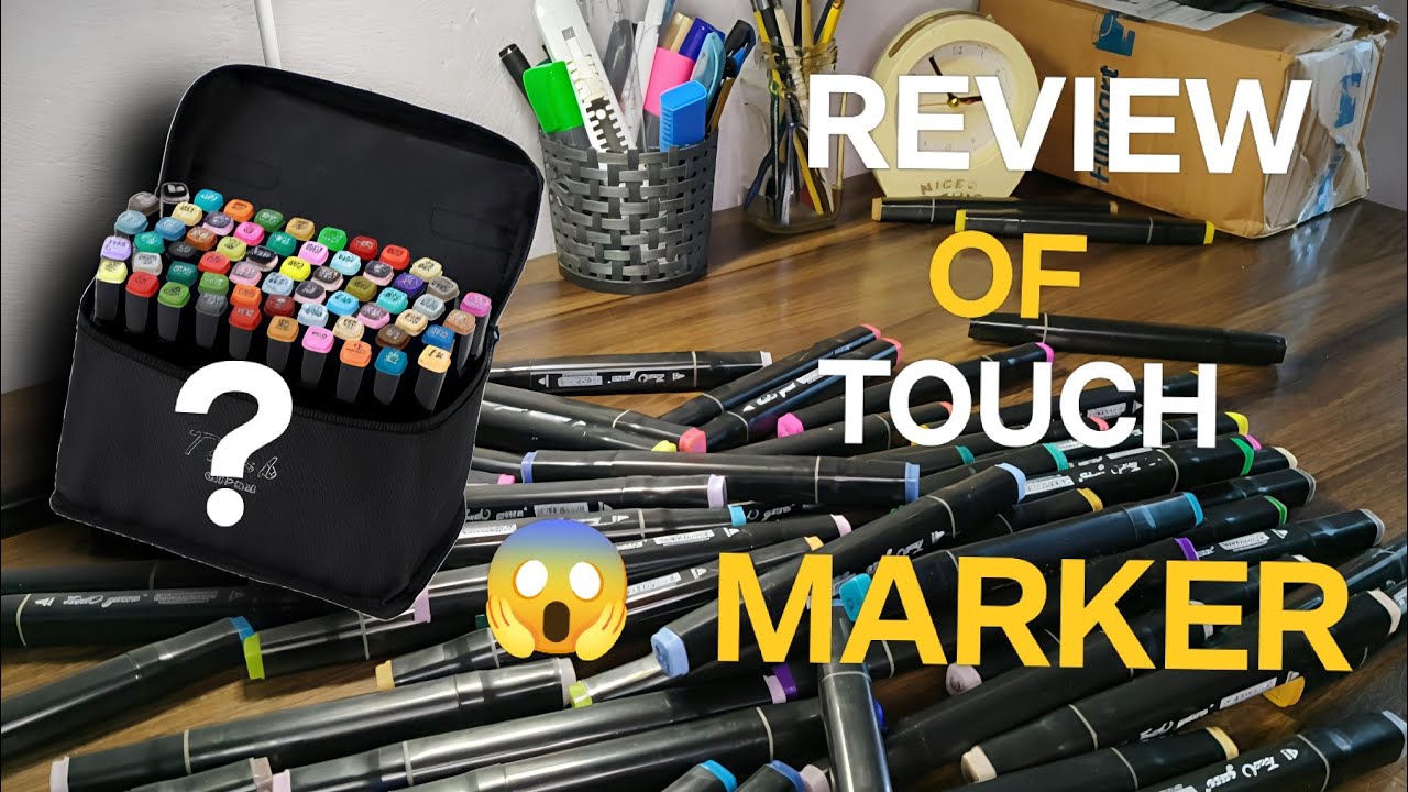 Review of Touch Markers 😱?? || Unboxing of Touch new Markers ...