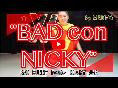 BAD CON NICKY - CHOREO - - YouTube