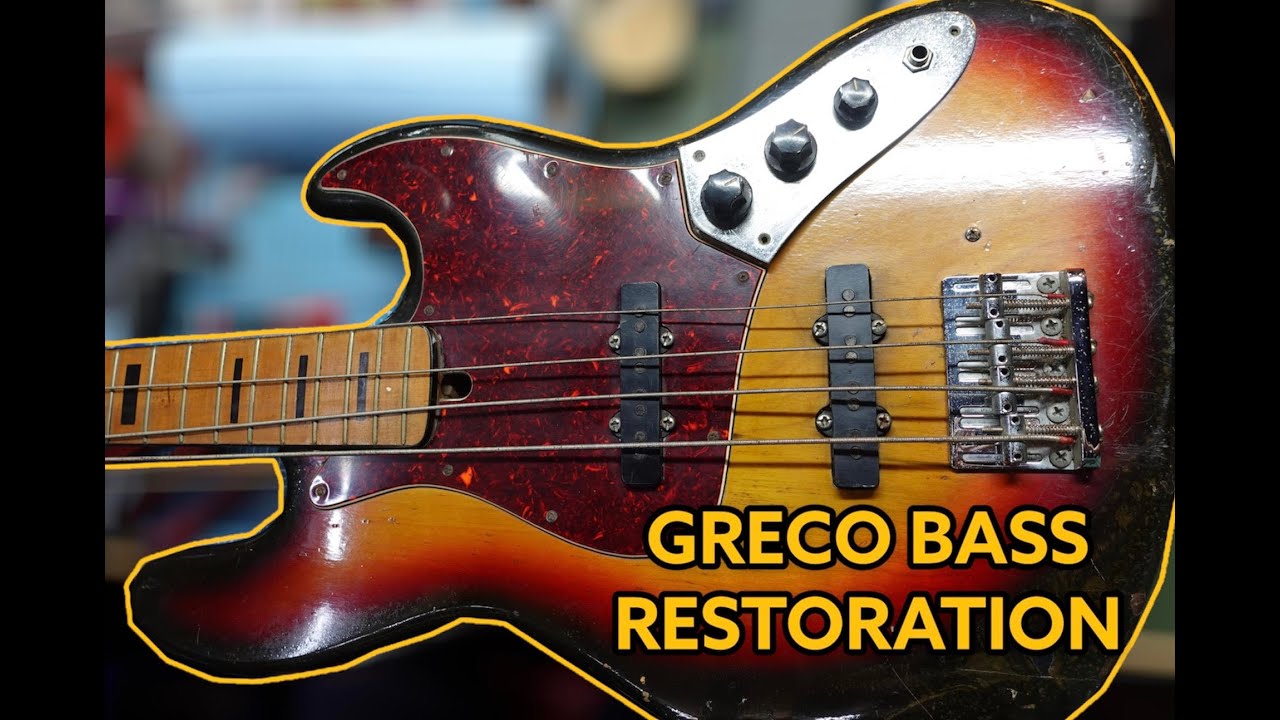 RESTORATION OF GRECO BASS - YouTube