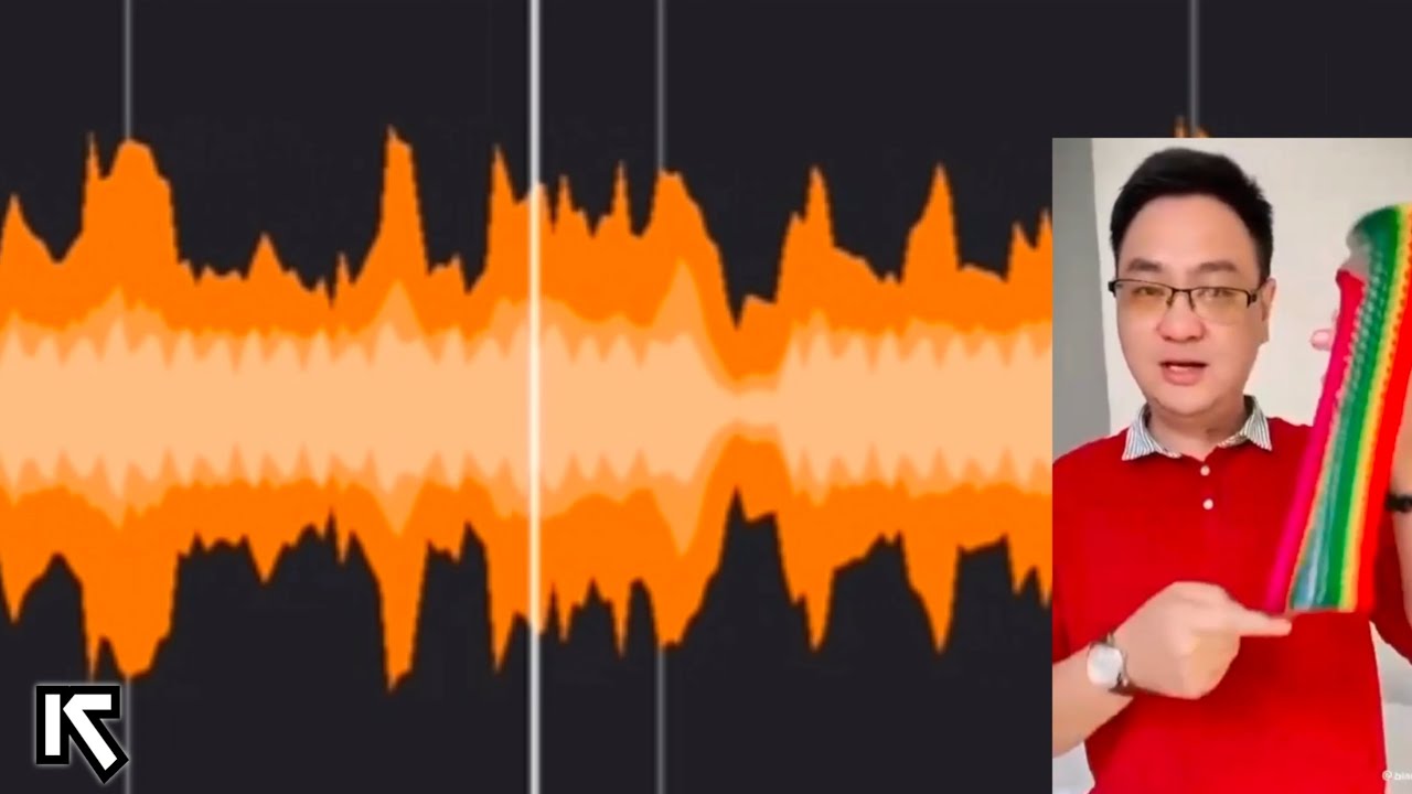 Chinese man rapping with flower paper meme (Dubstep Drip remix?) - YouTube