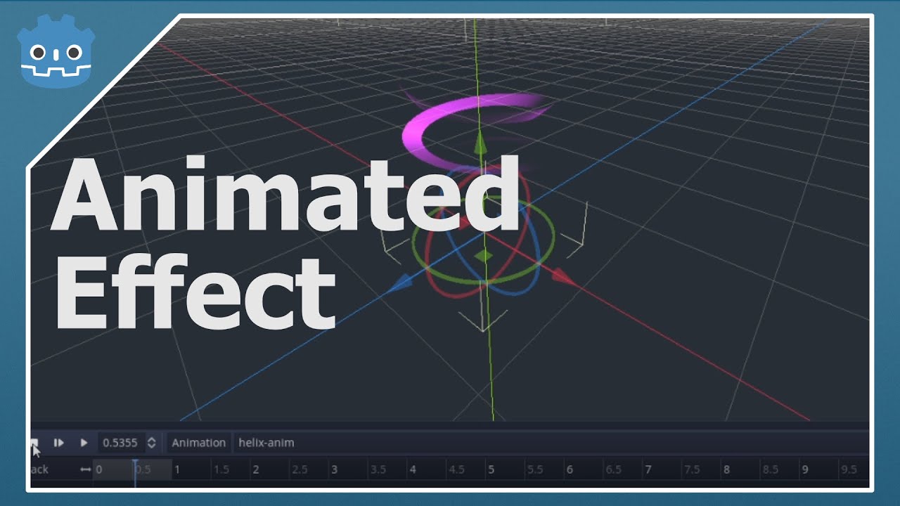 How to make an animated helix in Blender [2.91] and Godot [3.2] - YouTube