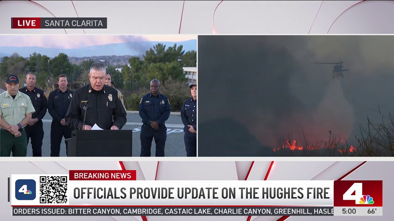 Hughes Fire update: More early resources, better wind conditions than ...