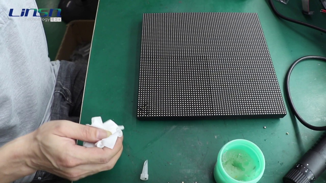 How to Replace LEDs on the LED Display.(www.linsnled.com) - YouTube