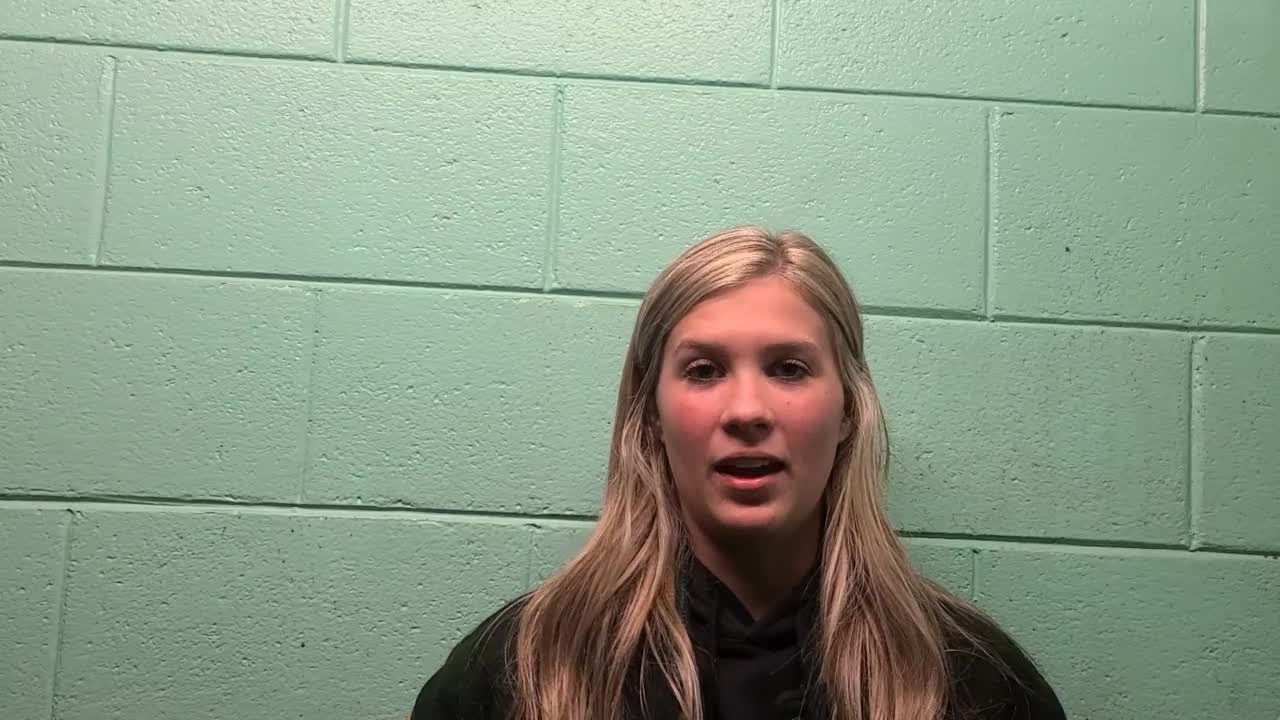 West Florence's Jordyn Perry and coach Kedral Timmons - YouTube