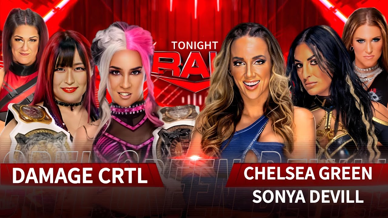Damage CRTL vs. Chelsea Green & Sonya Deville WWE RAW WWE2K22 Universe ...