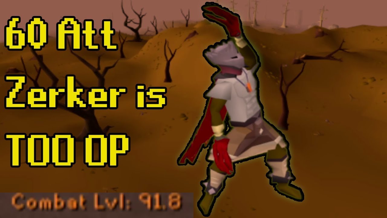 So I decided to Try Risk NHing on a 60 Att Zerk.. (OSRS PK VIDEO) (Live ...