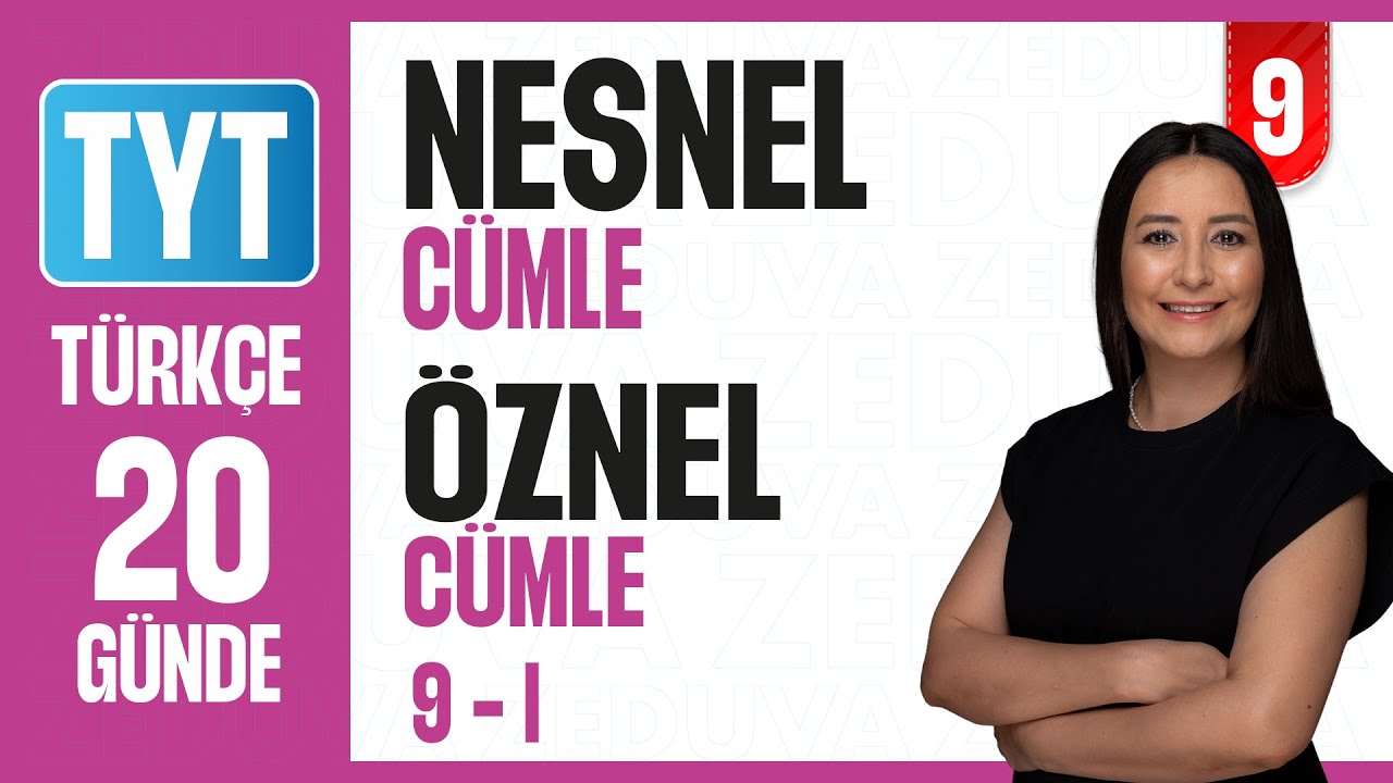 Nesnel Cümle - Öznel Cümle Konu Anlatımı | 20 GÜNDE ANLAM BİLGİSİ ...