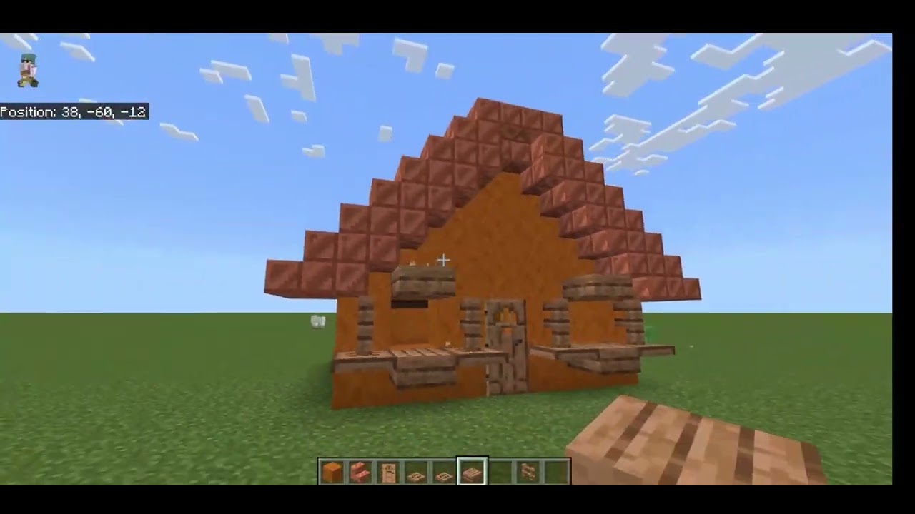 Minecraft building tutorial part 1 - Bushes and windowsills - YouTube