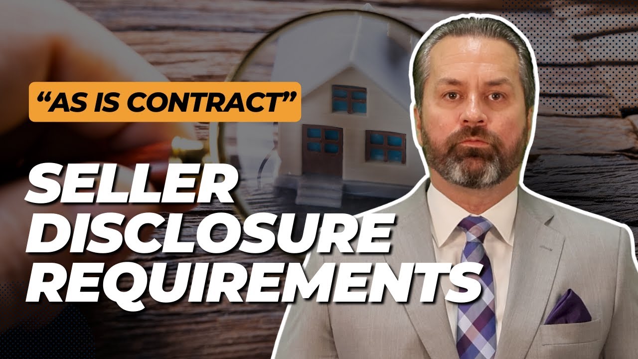 Closings 101: Sellers Disclosure Forms, Appraisal Contingencies and ...