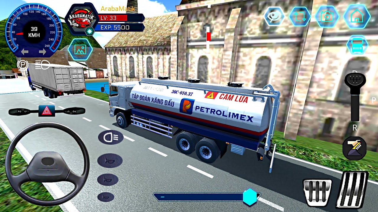 Truck Simulator Vietnam #4 - Akaryakıt Tankeri & Kamyon Simülatörü ...