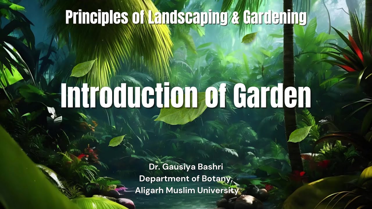 Introduction of Garden - YouTube