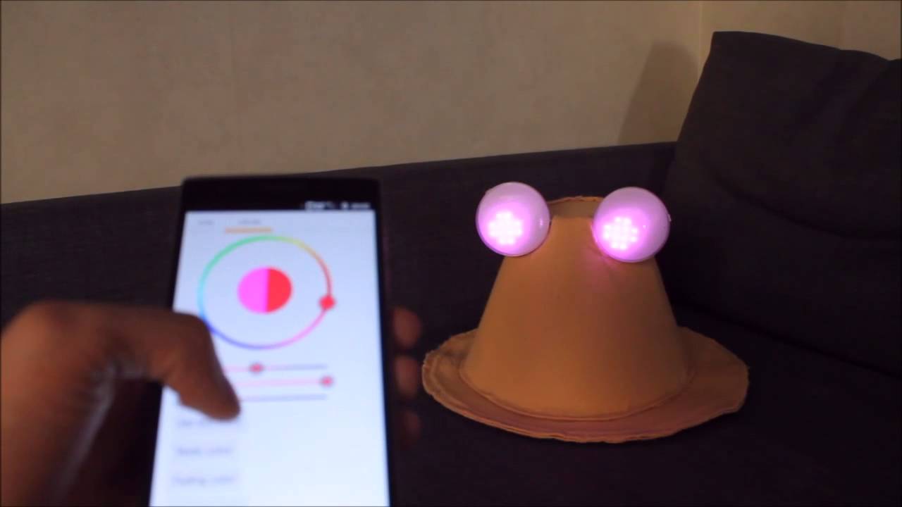 Arduinopowered Suwako Moriya hat - YouTube