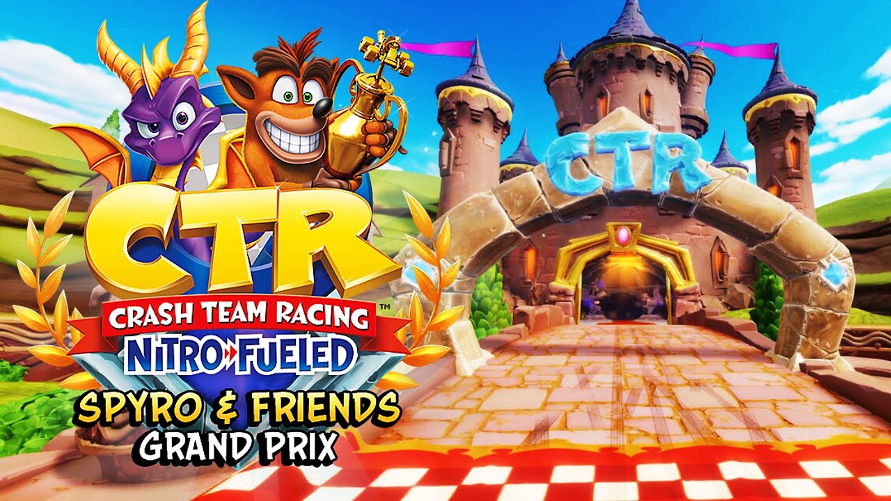 Spyro and Friends GP 3ER ANIVERSARIO | CTR Nitro Fueled - YouTube