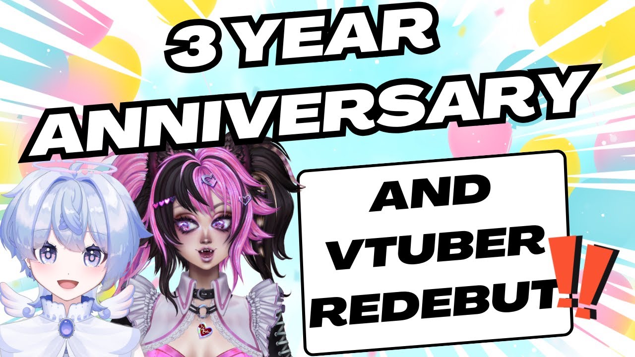 [Vtuber VOD] 3 year Anniversary & Redebut! [EN/JP CC] - YouTube