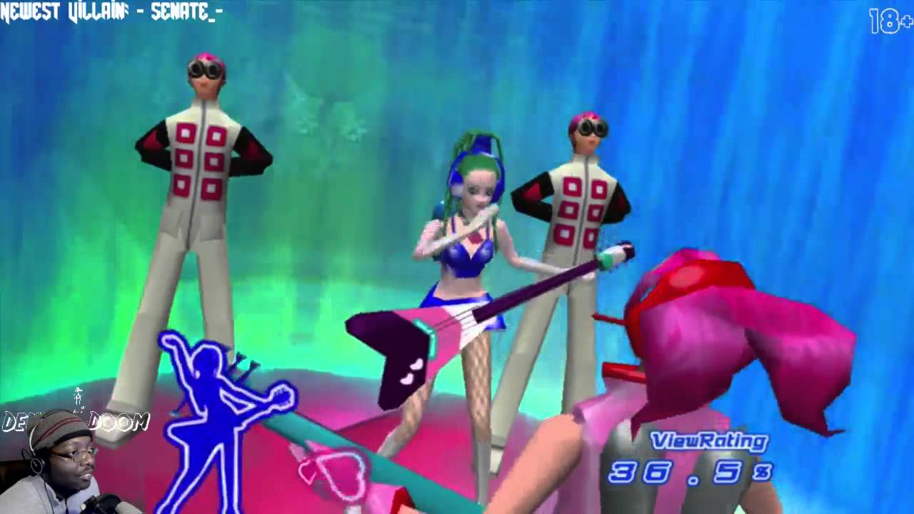 Doom vs Pudding in Space Channel 5: Part 2 Guitar Battle! - YouTube