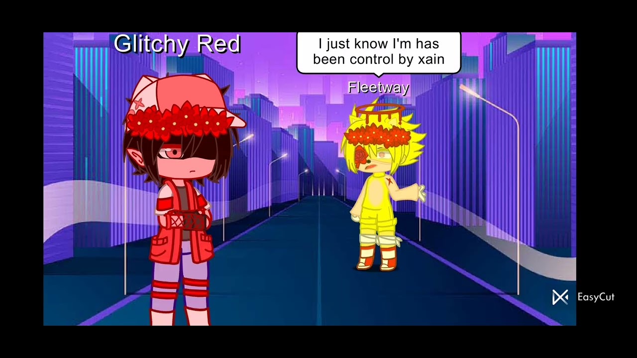 Glitchy Red Meet Fleetway|FNF|Hypno's Lullaby V2/Exe Mod - YouTube