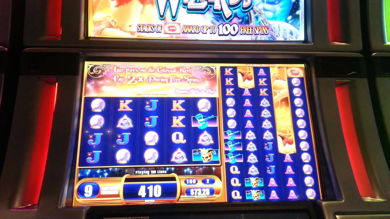 Colossal Wizards 1c slot bonus - BIG WIN! - YouTube