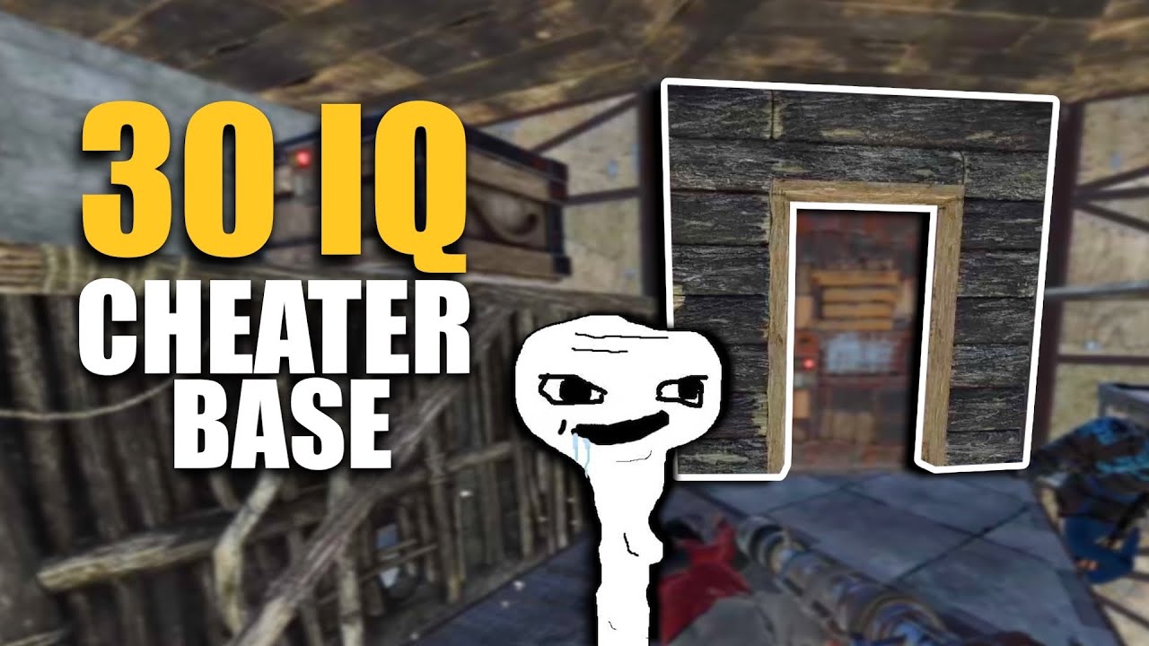 RAIDING a BRAIN DEAD CHEATERS BASE | Rust Solo Survival (3 of 4) - YouTube