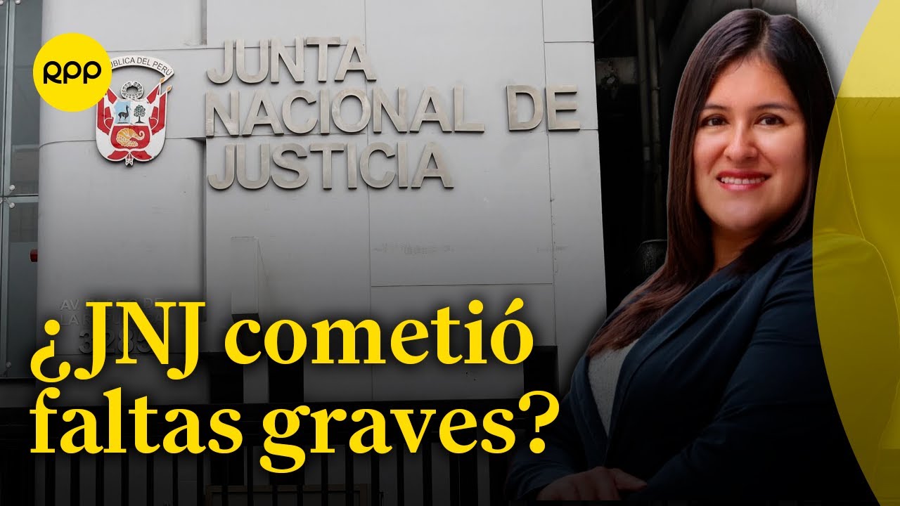 Beatriz Ramírez explica la situación de la Junta Nacional de Justicia - YouTube