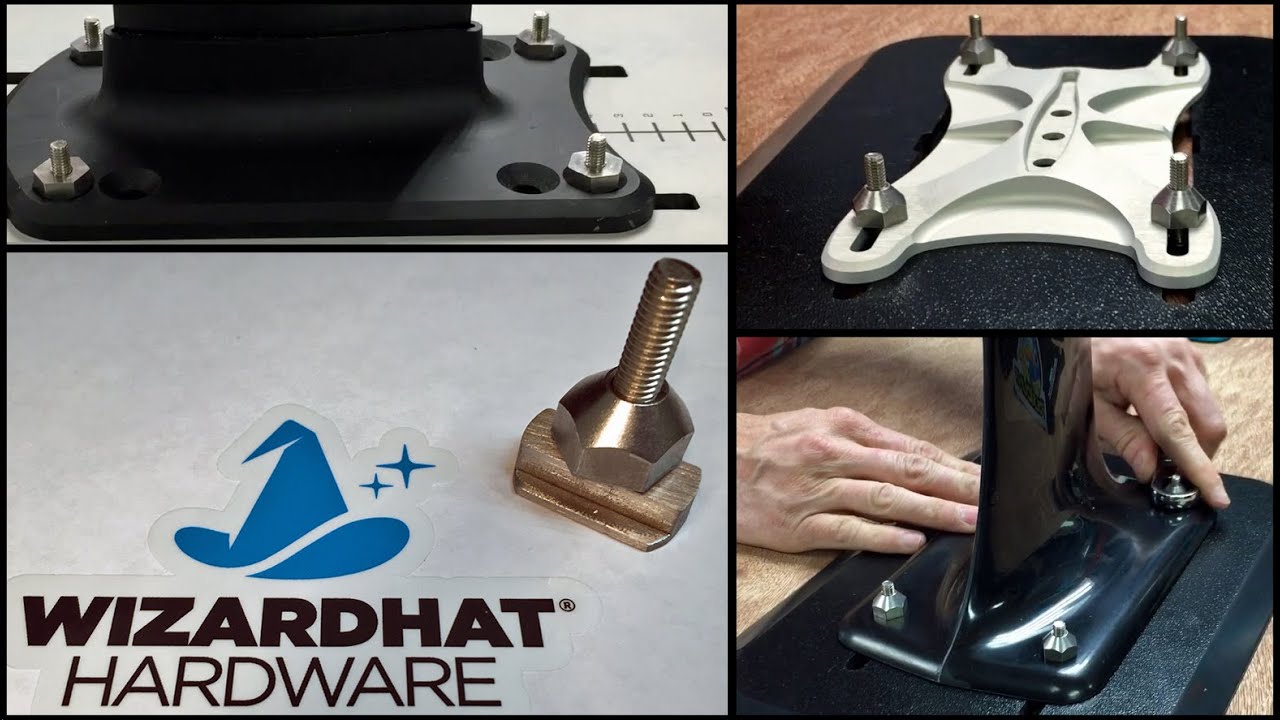 Wizardhat Universal Hydrofoil Hardware - YouTube