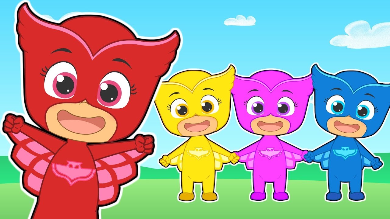 FAMILIA DEDO con Ululette de Colores! Aprende los colores cantando con ...