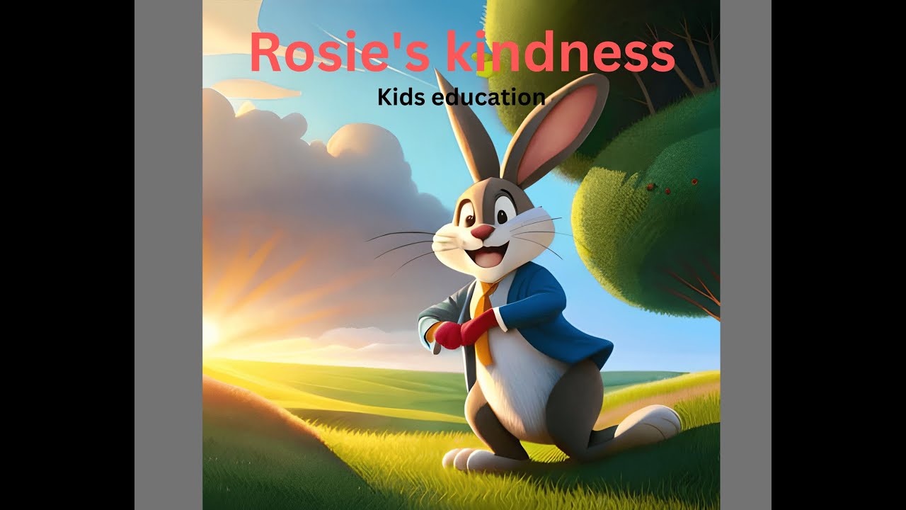 Rosie Bunny 's kindness | kids story | Kids video| children story ...