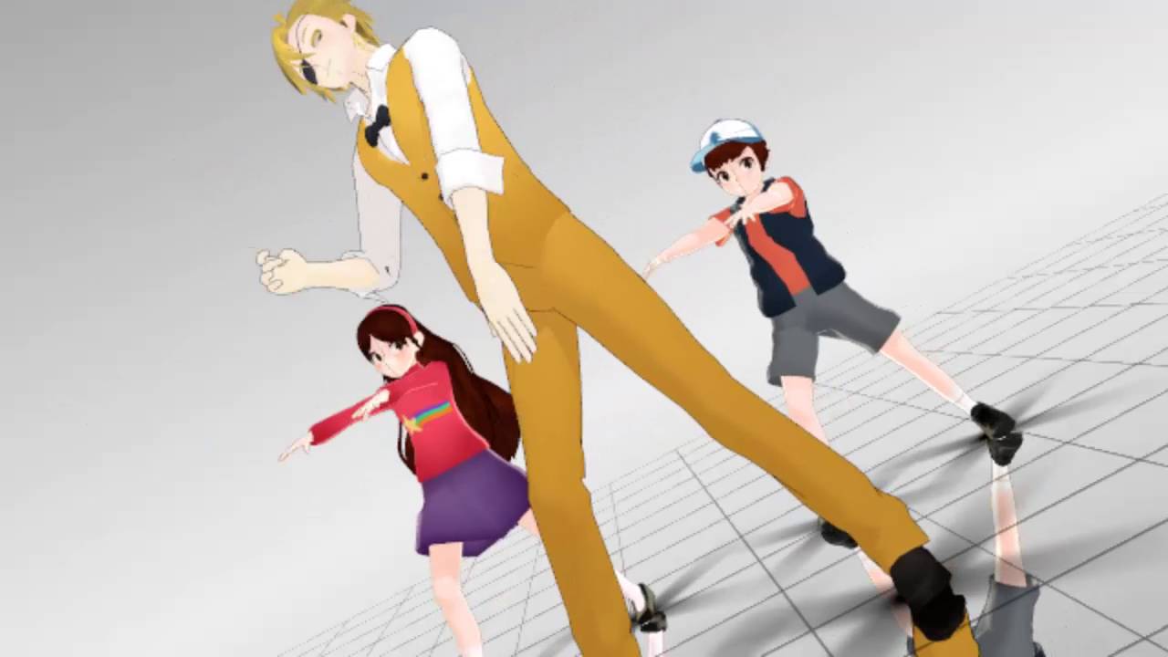 【MMD】Gravity Falls -ECHO - YouTube
