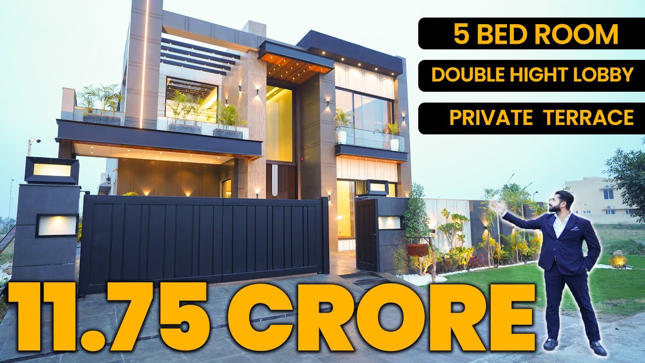 WHY BEST MODERN HOUSE IN LAHORE | 1 Kanal | Modern Villa by SYED ...