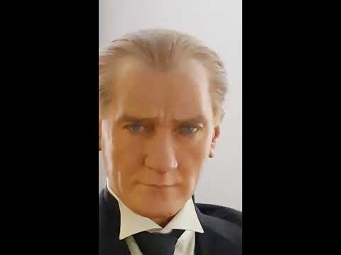 Atatürk'ün Balmumundan Yapılmış Heykeli Sanki Gerçek gibi Temmuz 20118