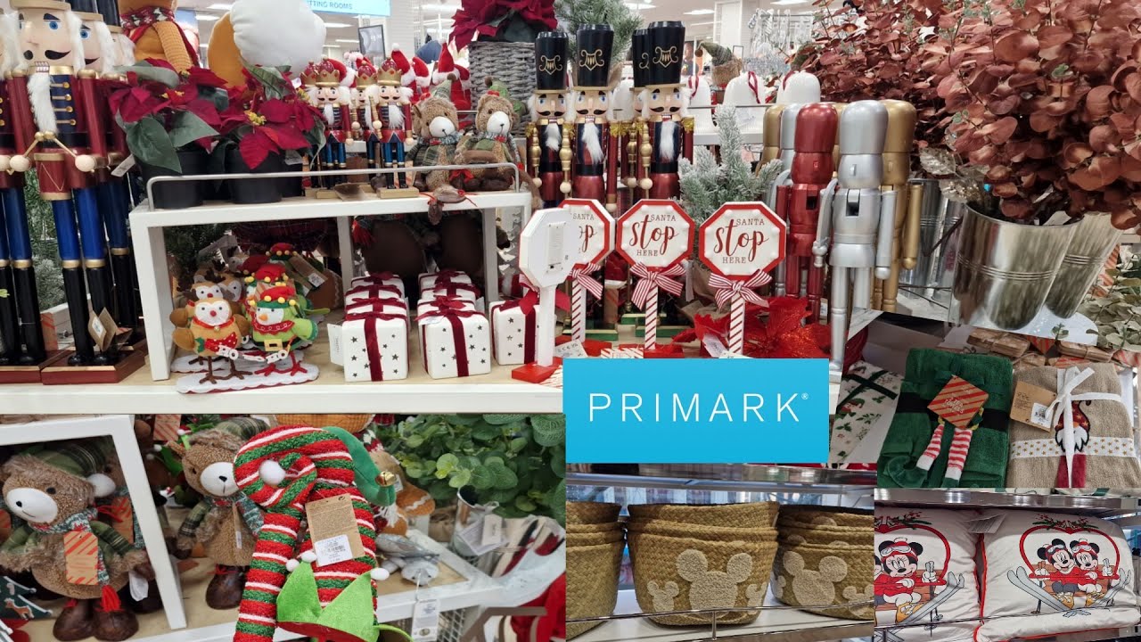 PRIMARK CHRISTMAS HOME DECOR NEW COLLECTION - DECEMBER 2022 / COME SHOP ...
