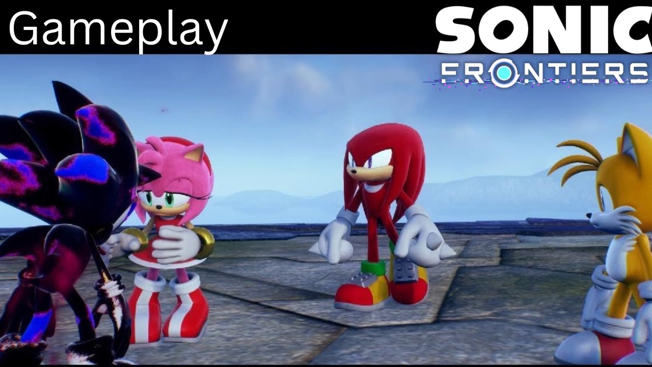 Sonic becomes corrupted Sonic Frontiers - YouTube