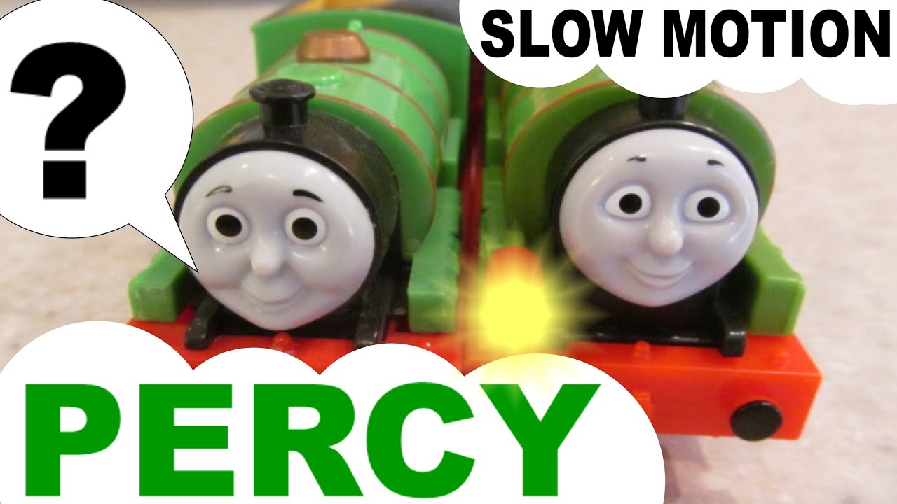 SLOW MOTION - Light Up Percy and Talking Percy Comparison and Review ...